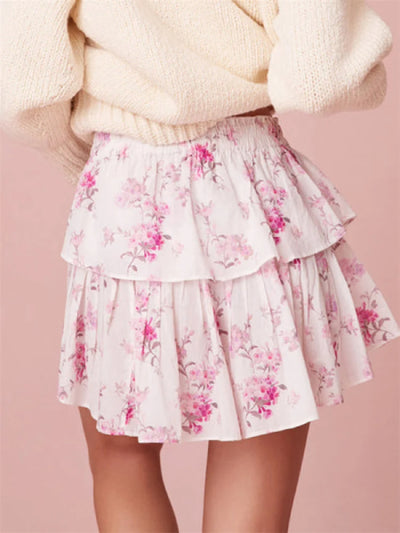 Jupe Fleurie Courte Froufrou | Princesse Fleurie